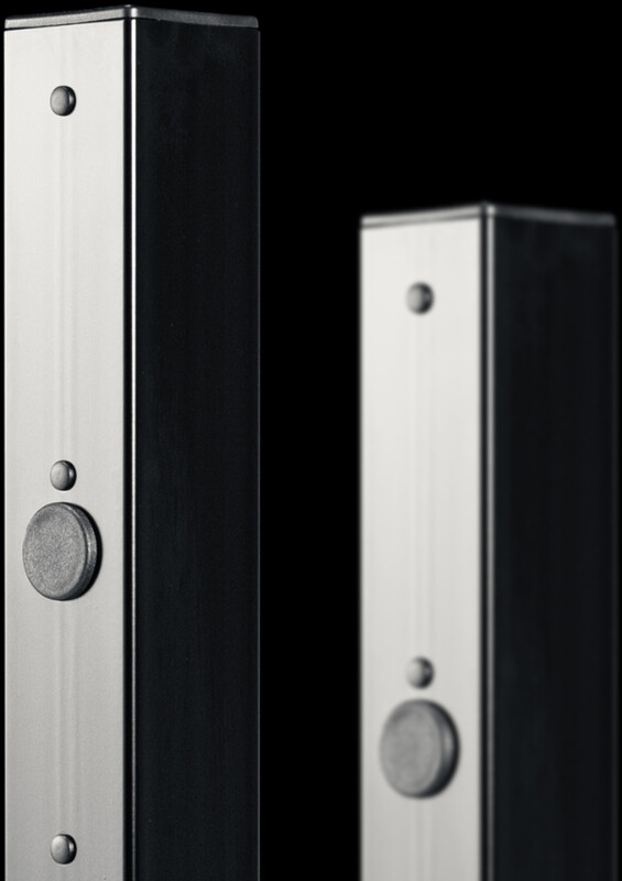 EV Tower Essentials. Stainless finish in a compact package.